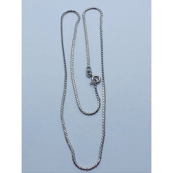 Uno Aerre | Jewelry | Uno Aere Unoaerre White Gold 4k Chain 15mm Wide ...
